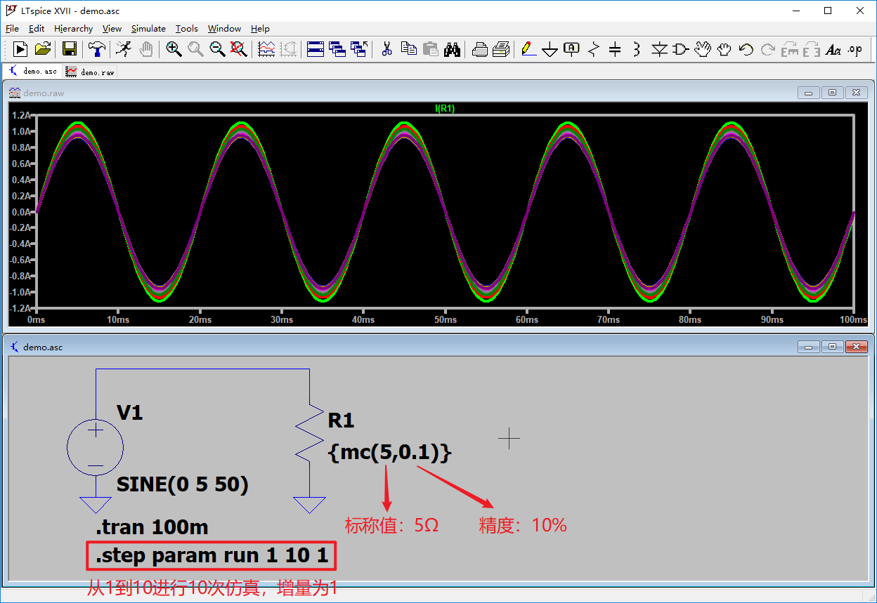 LTspice基础教程-025.电路容差分析，蒙特卡罗分析(Monte Carlo)_ltspice测电流.meas-CSDN博客