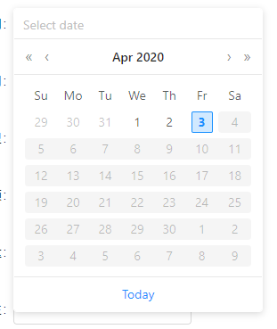 ant日期选择（a-date-picker），限制不能选择今天之前或之后的日期_a-date-picker 不能选择今天之后的时间-CSDN博客