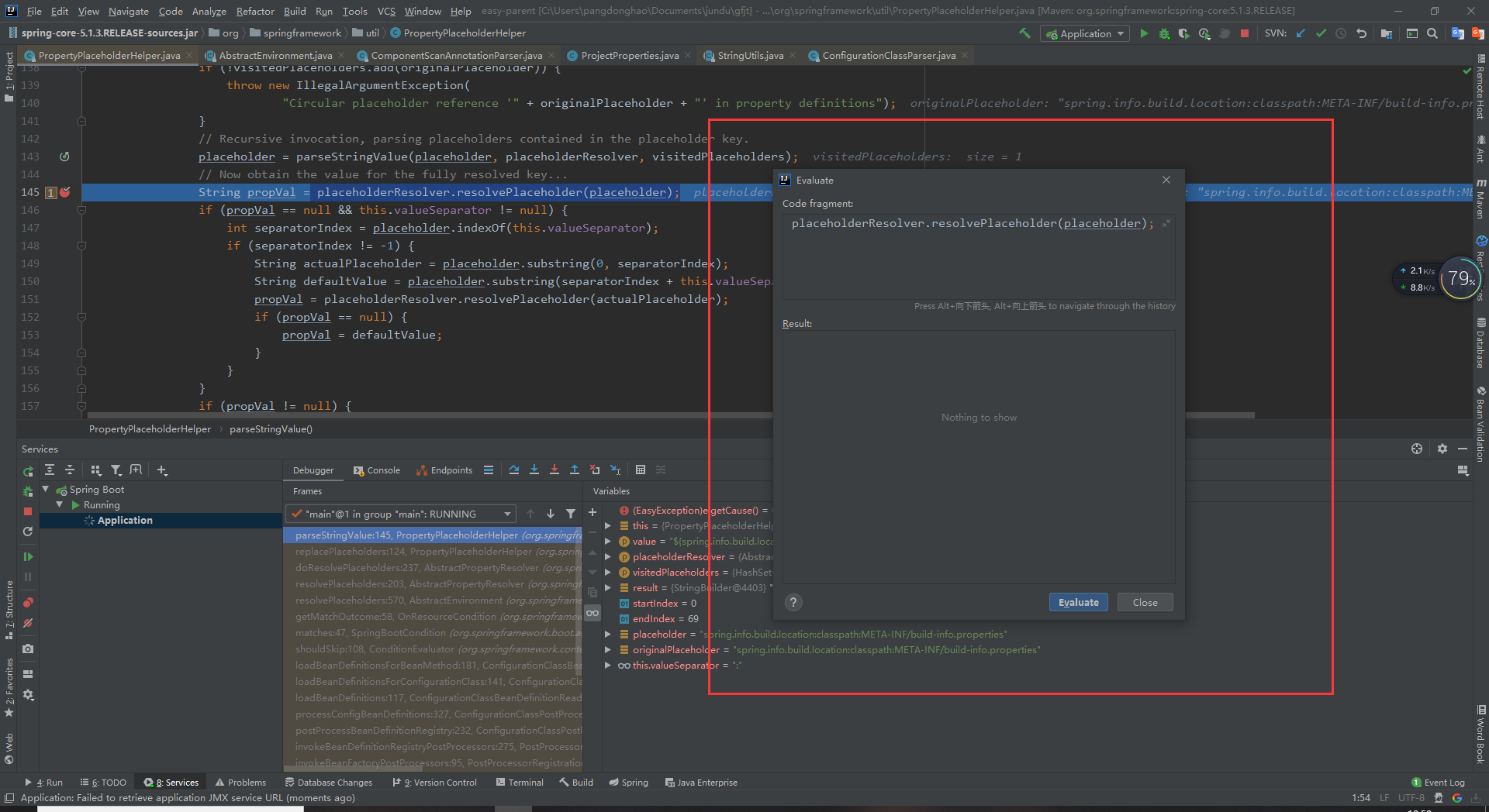 Could not resolve placeholder ‘xxx‘ in value “${xxx}“-CSDN博客