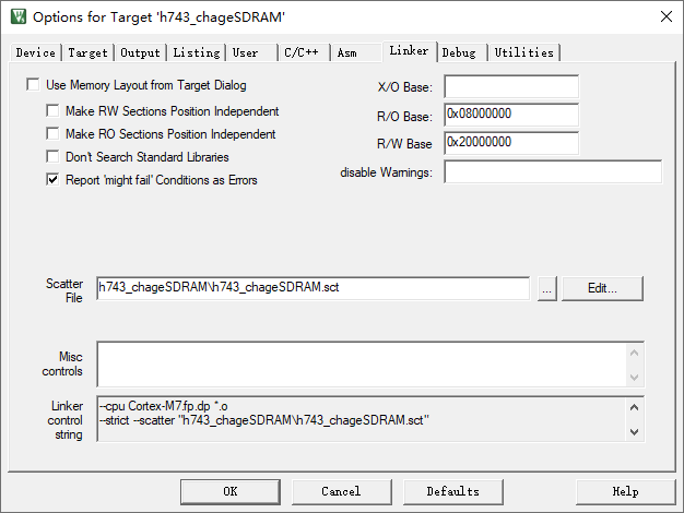 keil和IAR自动分配SDRAM空间设置使用_iar怎么划分出一个ram空间-CSDN博客