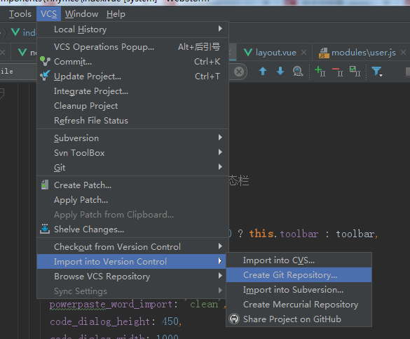 Webstorm使用git以及github Webstorm Gitgraph Csdn博客