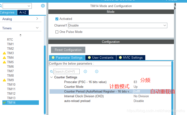 Stm32微秒延迟终于找到了解决方法使用定时器 Cubemx Hal Usstm32 定时器微妙延时超过1000不工作 Csdn博客
