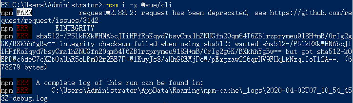 vue-cli脚手架安装及创建项目-解决npm安装依赖失败问题_我用脚手架创建个vue项目后npm无法安装-CSDN博客
