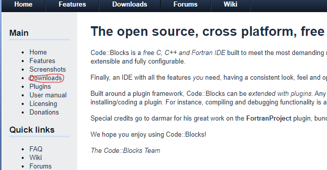 CodeBlocks 20.03下载及安装指南 使用自带MinGW进行环境配置_codeblocks2003下载-CSDN博客