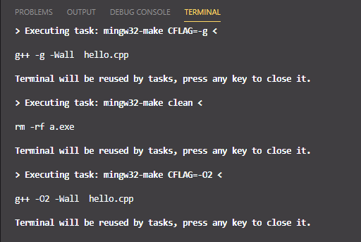 vsCode中使用makefile实现debug/release版本的编译_vscode makefile debug-CSDN博客