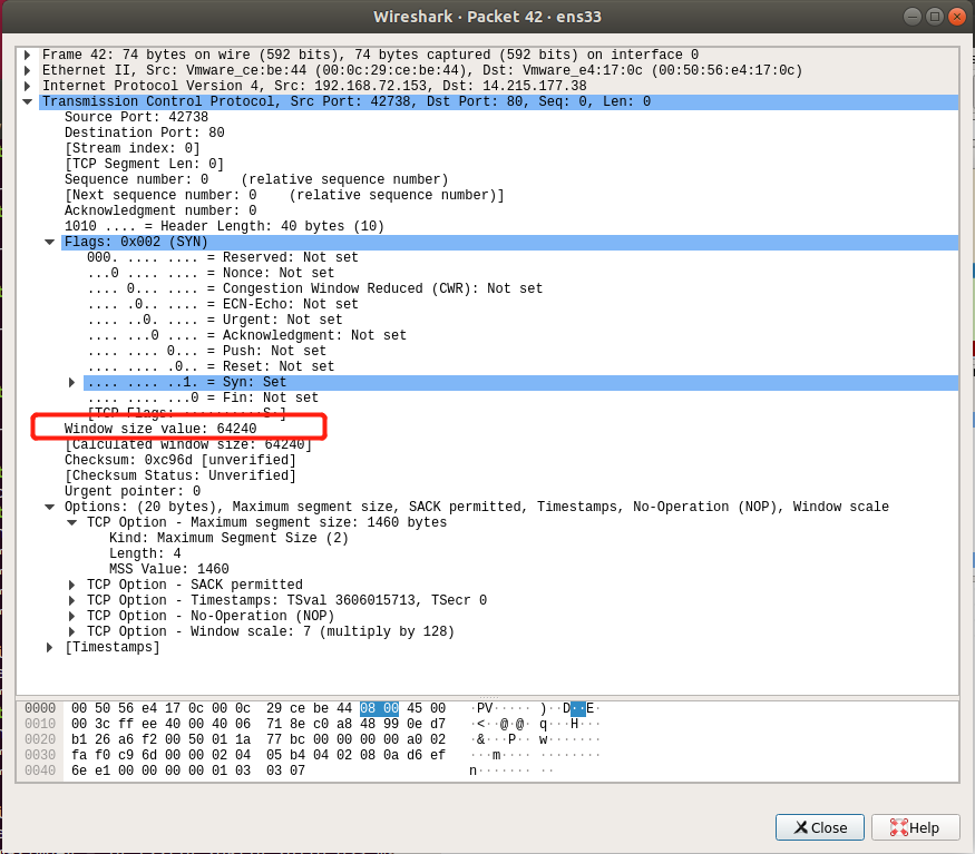 【博客192】抓取报文查看TCP的滑动窗口大小_netty tcp window full 大小查看-CSDN博客
