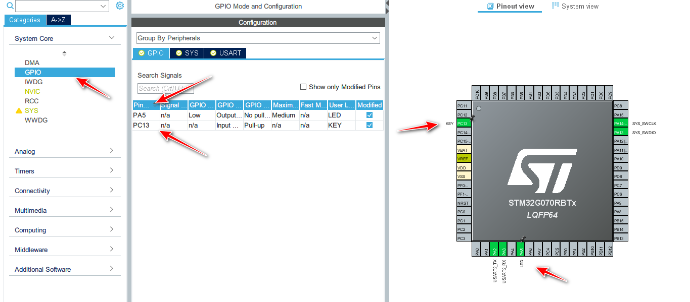STM32g070 使用cubemx移植rt-thread nano实现rt-kprintf和FinSH组件支持_stm32g07 移植rt-thread-CSDN博客