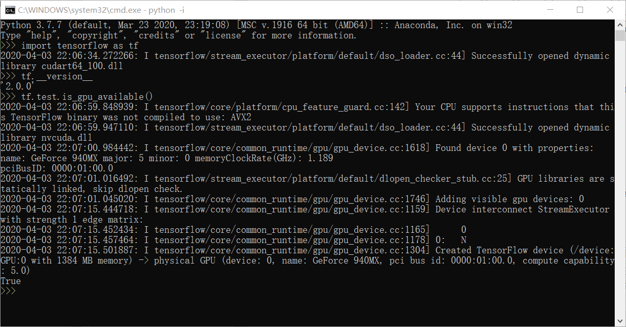 基于Anaconda3配置安装tensorflow（gpu）环境（详细步骤和常见报错）_anconada3 tensorflow-CSDN博客
