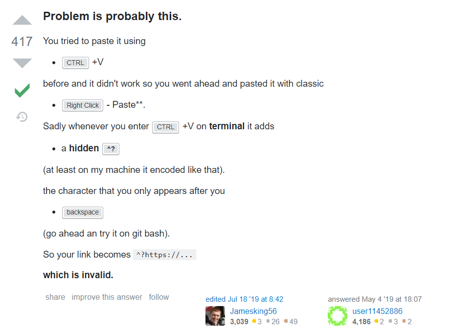 fatal: protocol'https' is not supported solution - Programmer Sought