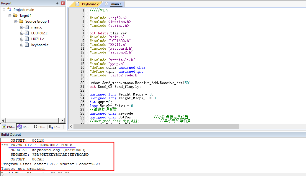 Keil中解决 Error L121 Improper Fixup 问题 Csdn博客