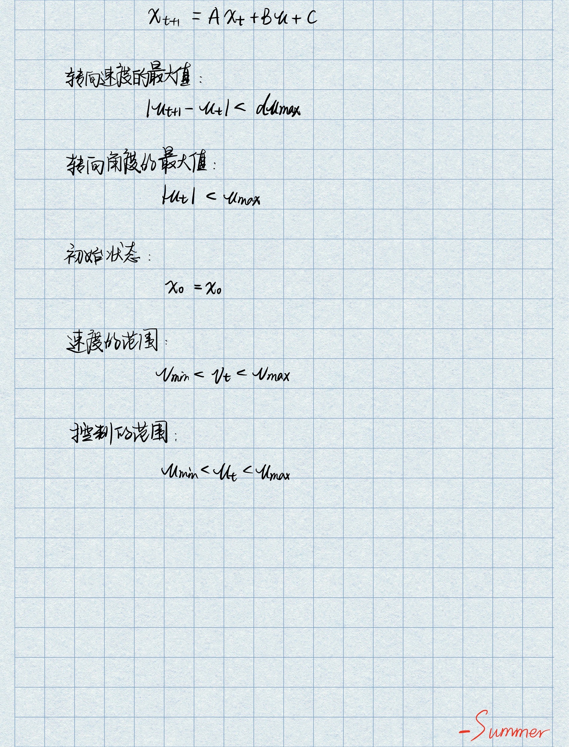 路径跟踪--MPC公式推导_mpc路径跟踪python-CSDN博客