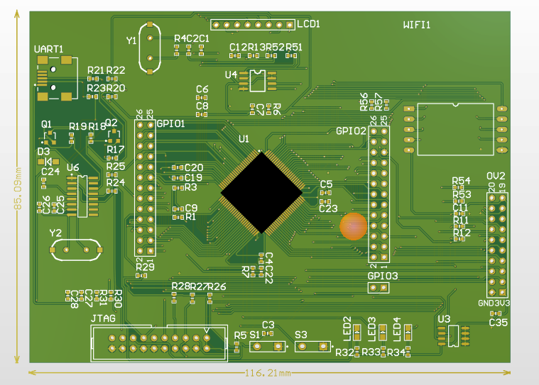 AD20绘制PCB_ad20成品-CSDN博客