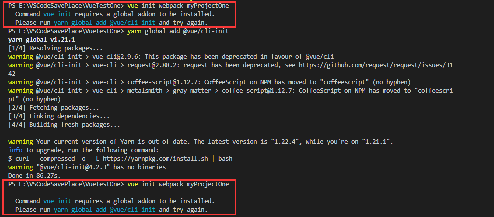 记录第一次使用VScode创建Vue项目（完整过程，附带bug和解决）_利用vscode通过终端来创建vue项目发现里面没有文件夹-CSDN博客