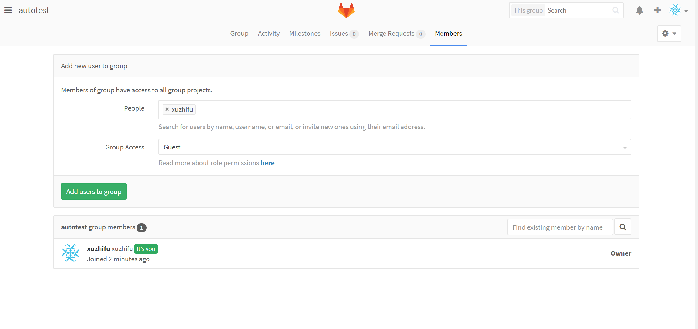 gitlab创建group和project_gitlab group和project-CSDN博客