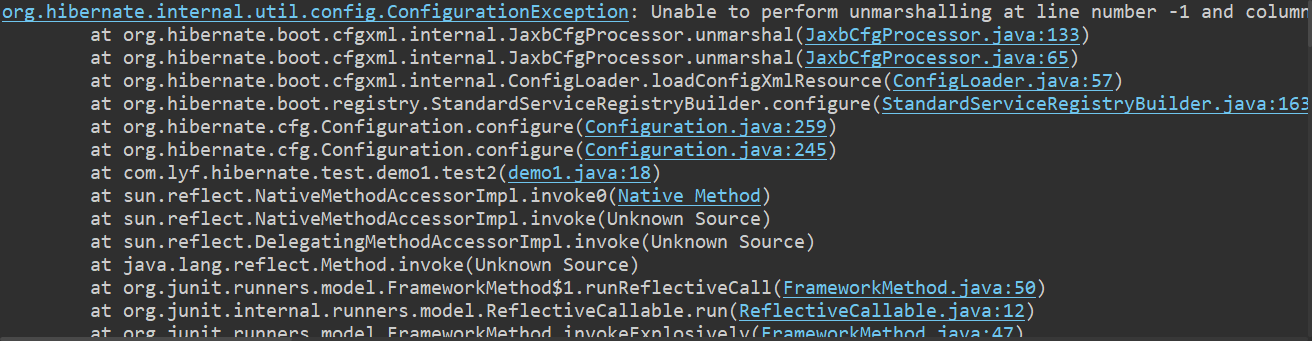 Hibernate:——Caused by:org.hibernate.service.spi.ServiceException: Unable to create requested ...