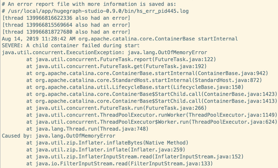 Hugegraph合集(五):常见报错汇总_hugegraph faied to connect the graph server. pleas-CSDN博客