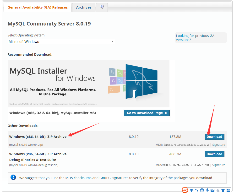 Install the MySQL 8.0 tutorial on Windows (default option Developer ...