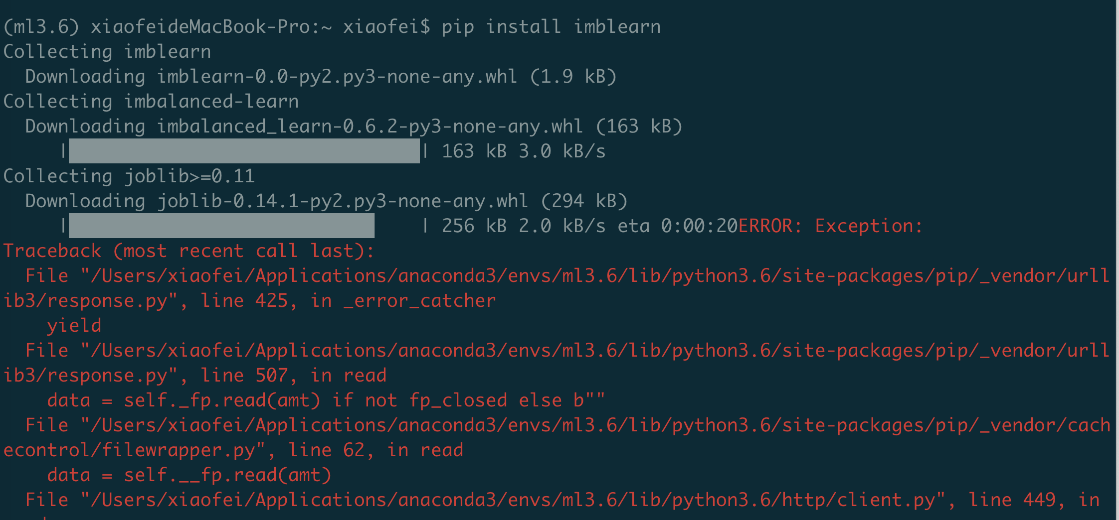SMOTE处理数据非均衡——安装imbearn库_imblearn库怎么安装-CSDN博客