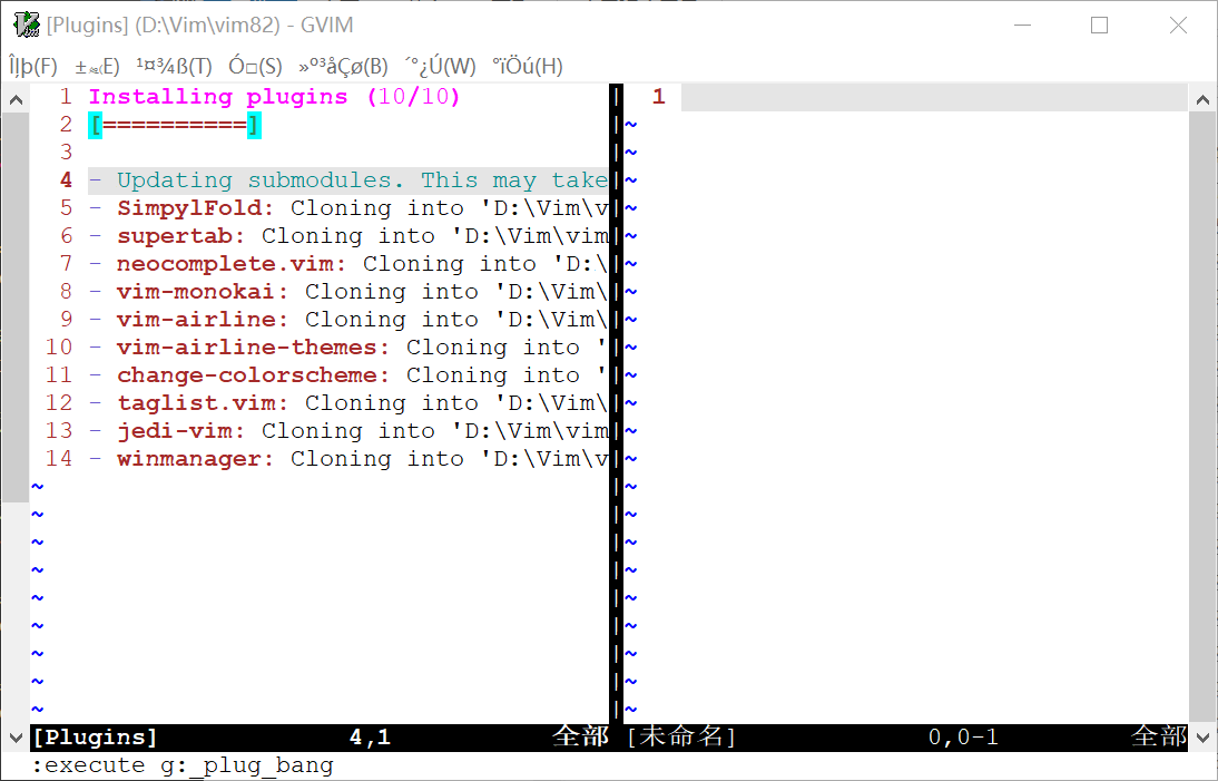 Windows 10使用gvim配置Python IDE（新手操作）_gvim python-CSDN博客