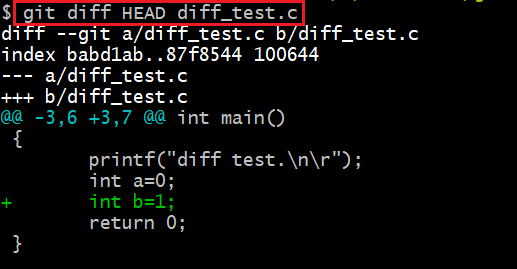 Git 文件比较_git diff add后的内容-CSDN博客
