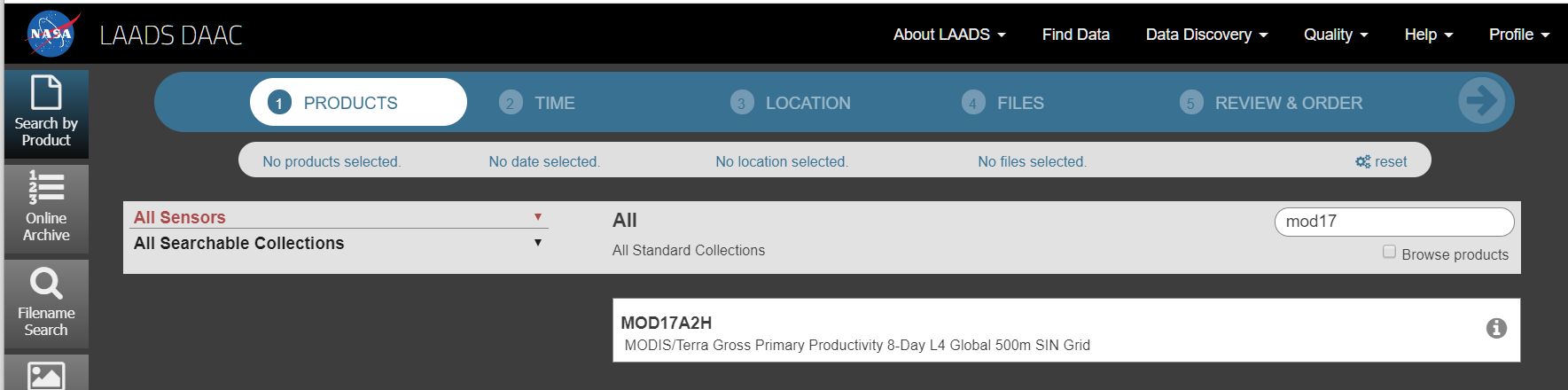 MODIS GPP数据下载链接（MOD17A2）_mod17a2下载-CSDN博客