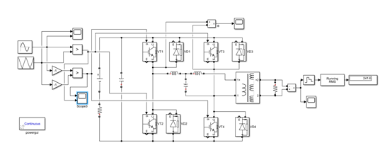 UPS电源中的逆变电路与Simulink仿真_simulink模拟ups-CSDN博客
