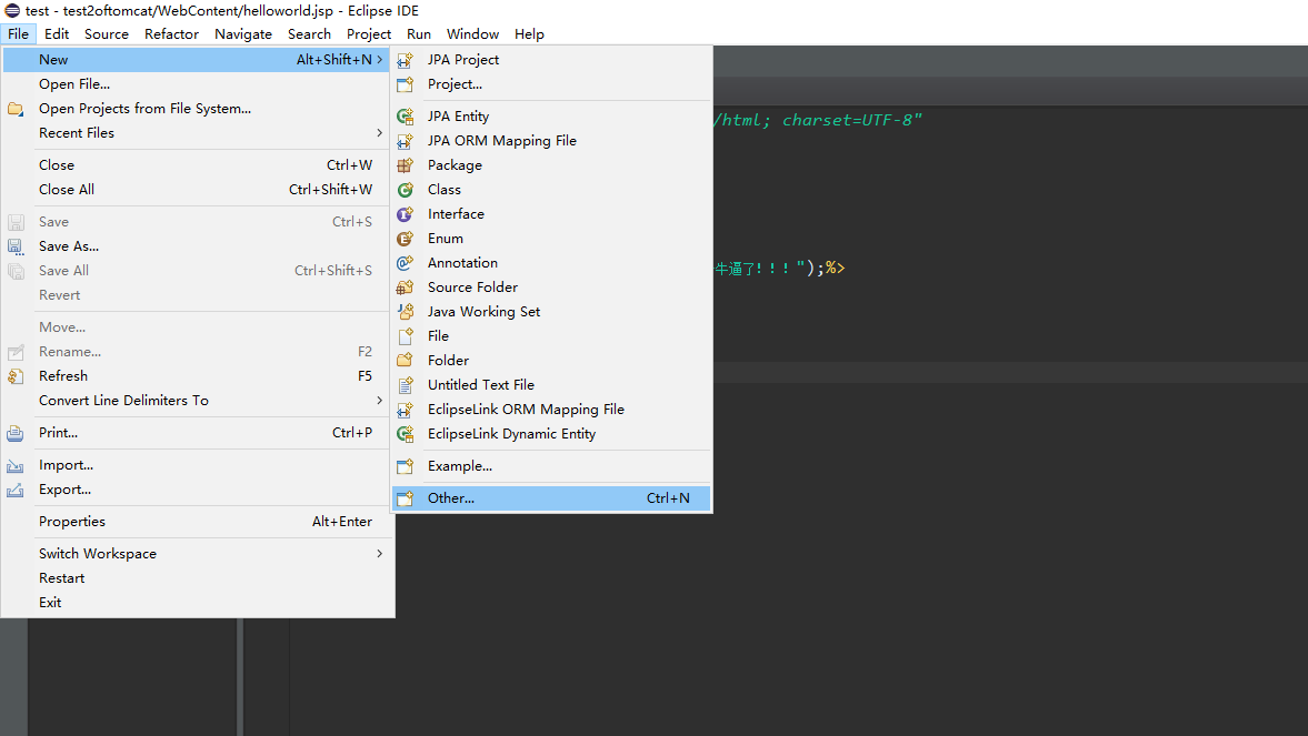 Eclipse开发JavaWeb项目配置Tomcat、运行jsp文件详细教程_eclipse如何运行jsp,tomcat部署 add and remove-CSDN博客