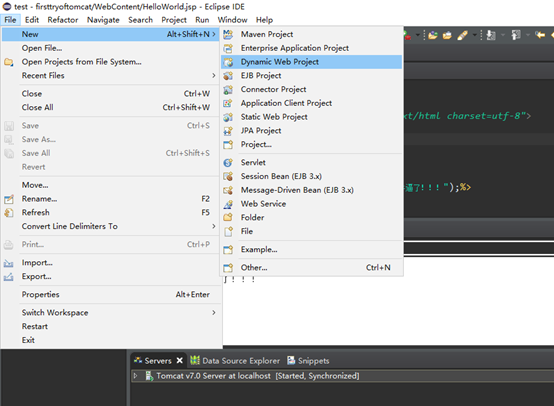 Eclipse开发JavaWeb项目配置Tomcat、运行jsp文件详细教程_eclipse如何运行jsp,tomcat部署 add and remove-CSDN博客