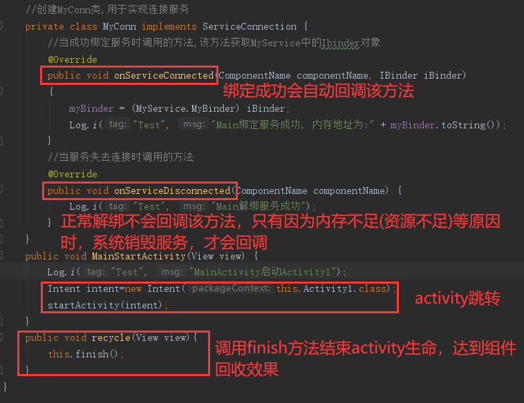 Service(服务)学习之多组件绑定服务，解绑时无法回调onUnbind()和onDestroy()方法_service#ondestroy() callback and service ...