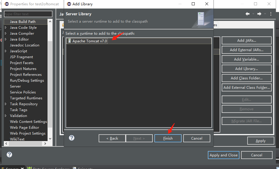 Eclipse开发JavaWeb项目配置Tomcat、运行jsp文件详细教程_eclipse如何运行jsp,tomcat部署 add and remove-CSDN博客