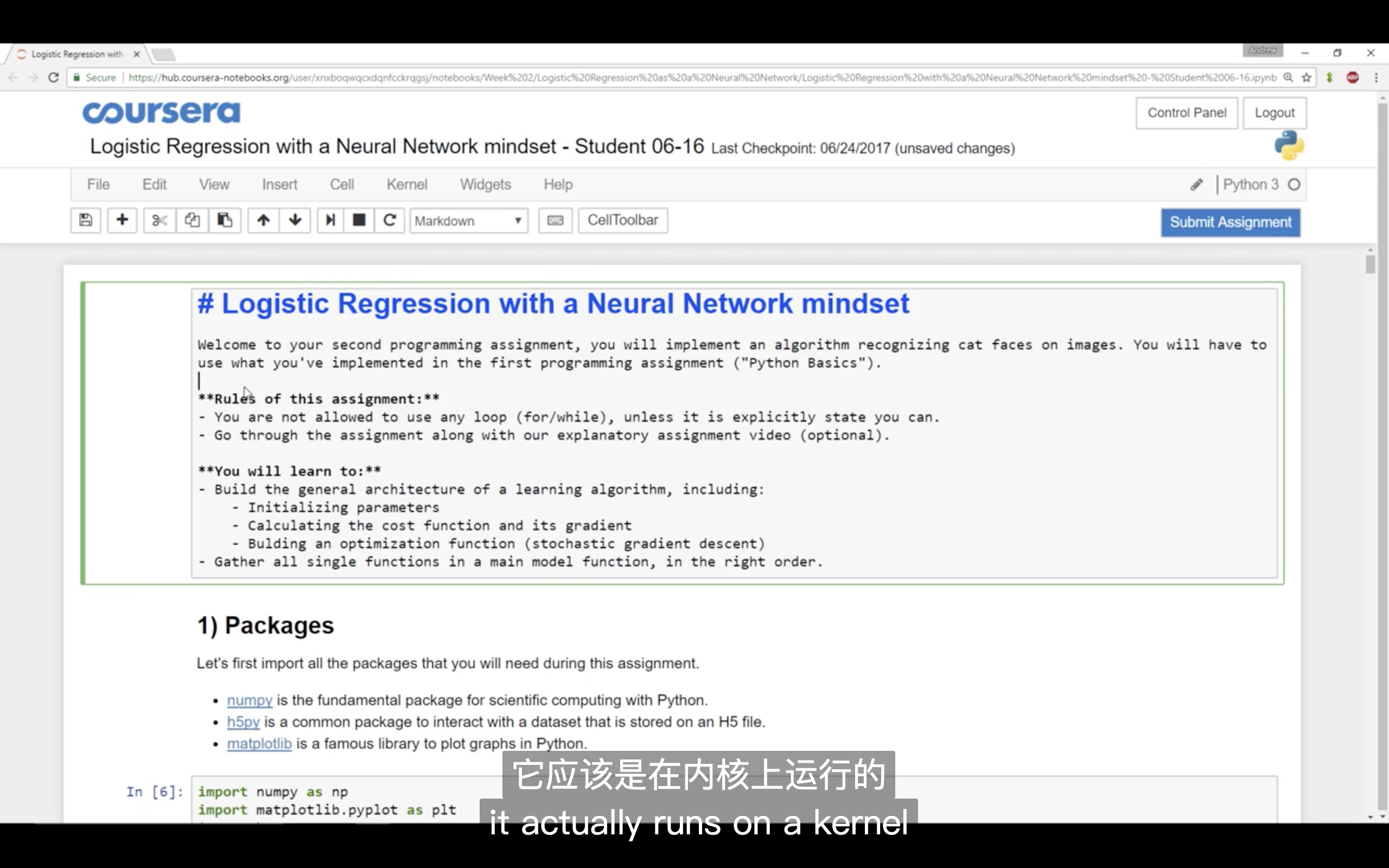 2 17 Jupyter Ipython 笔记本的快速指南 深度学习 Stanford吴恩达教授 Jupyter中绘制曲线不显示 吴恩达深度学习 Csdn博客