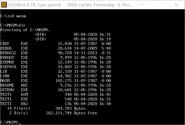 如何使用dosbox运行程序——步骤详解_dosbox使用方法-CSDN博客