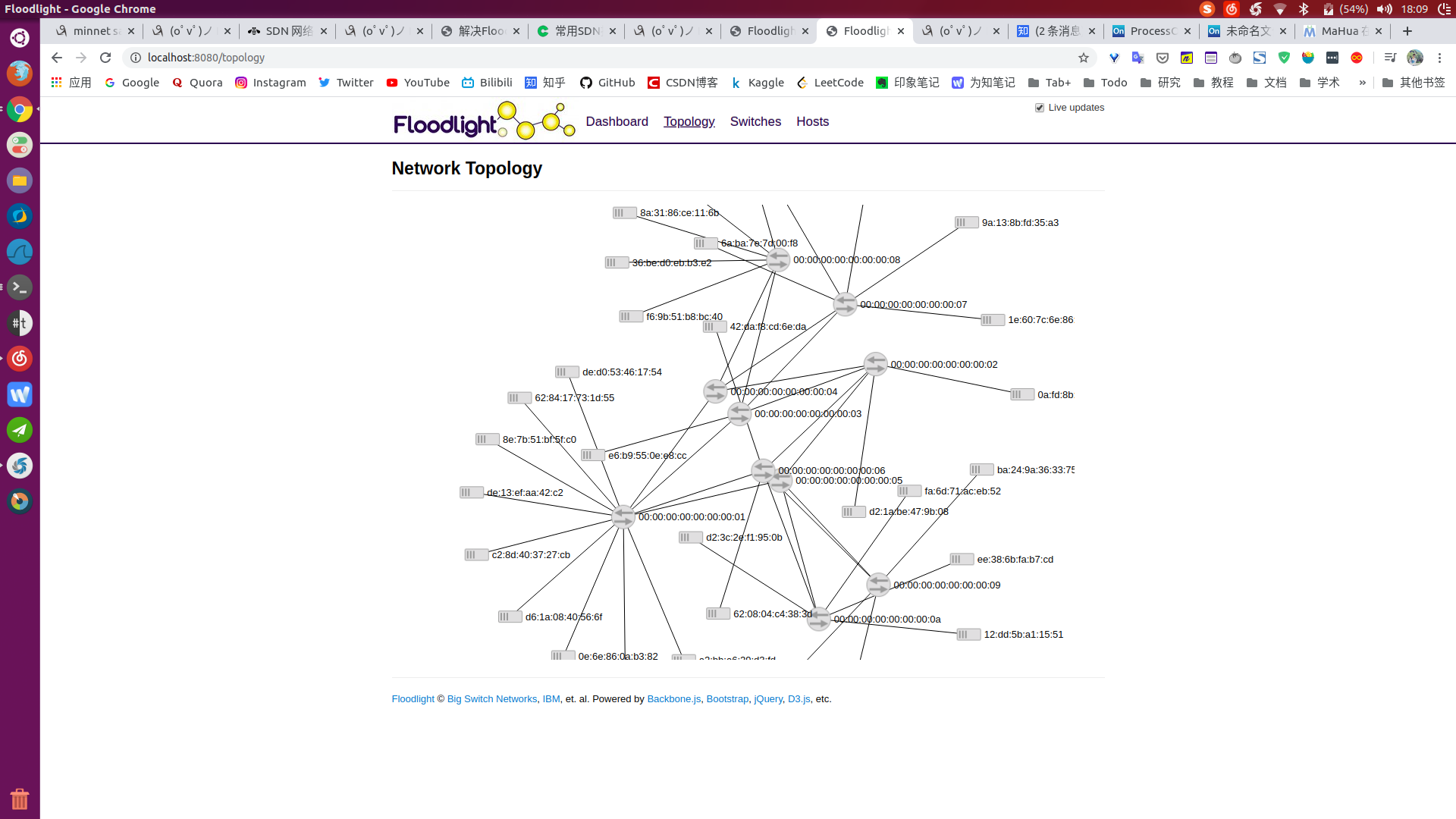 SDN网络控制器Floodlight安装部署和结合Mininet实现多数据中心拓扑网络_floodlight 旧版本下载安装-CSDN博客