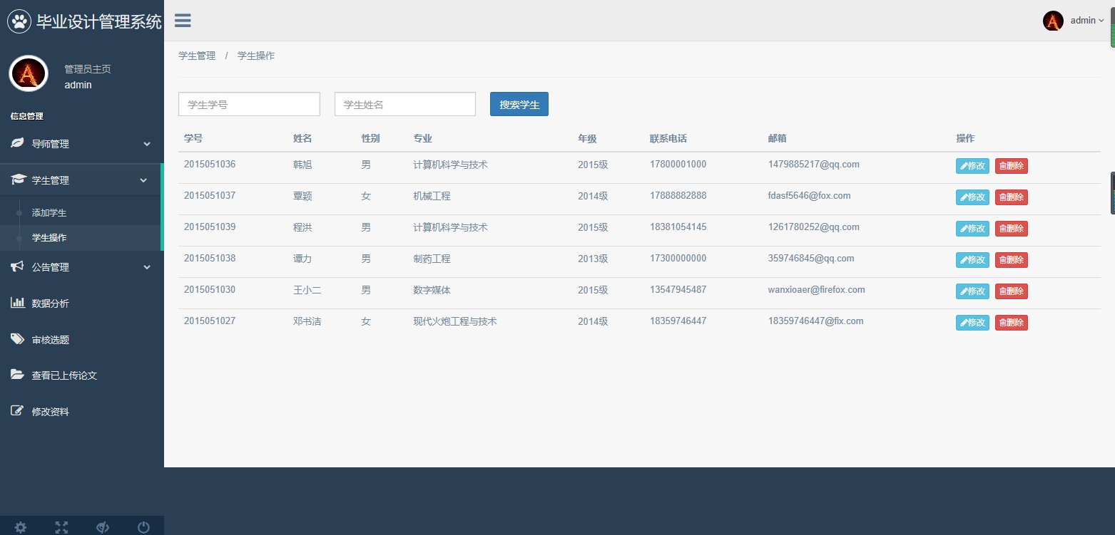 Jspssmmysql实现的毕业设计管理系统项目mysql做的项目的毕业设计 Csdn博客 