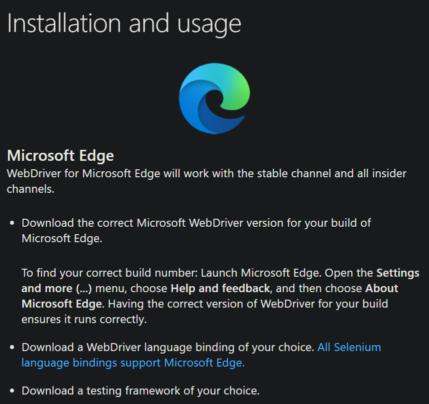 Selenium装载Win10Edge驱动（Chrome内核） - 灰信网（软件开发博客聚合）