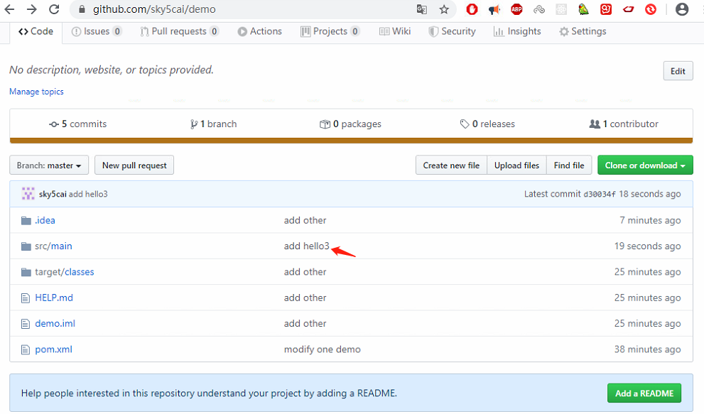 idea新建springboot项目后上传到github上面_springboot项目怎么发布到github-CSDN博客