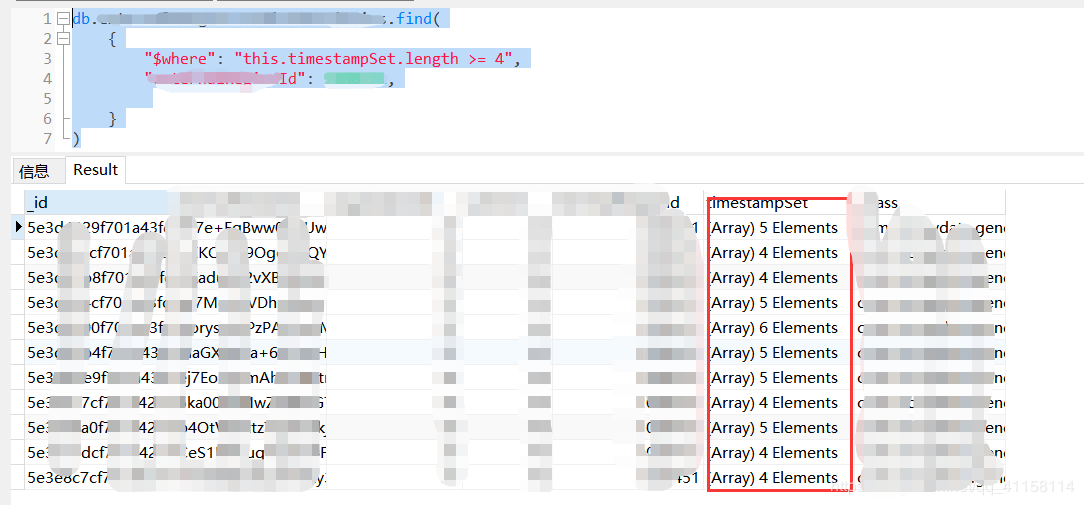 mongo $where length和$size的使用_mongo size-CSDN博客