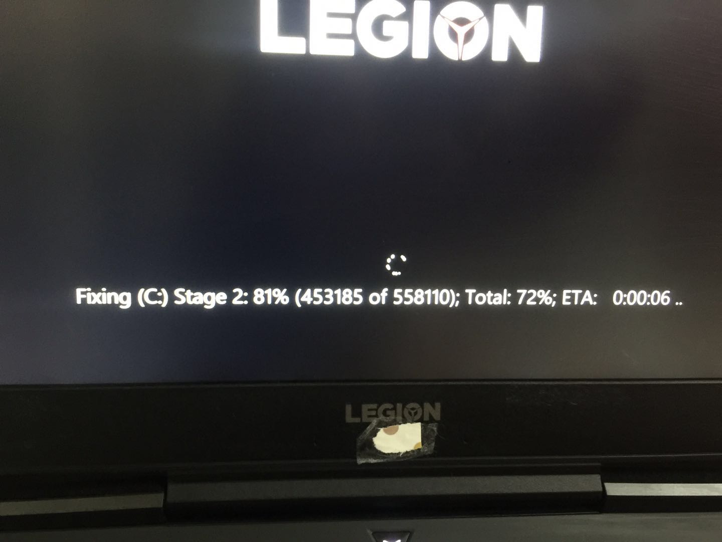 开机出现fixing(C)_fixing(c:)stage2:99%( 0 of 0 )-CSDN博客