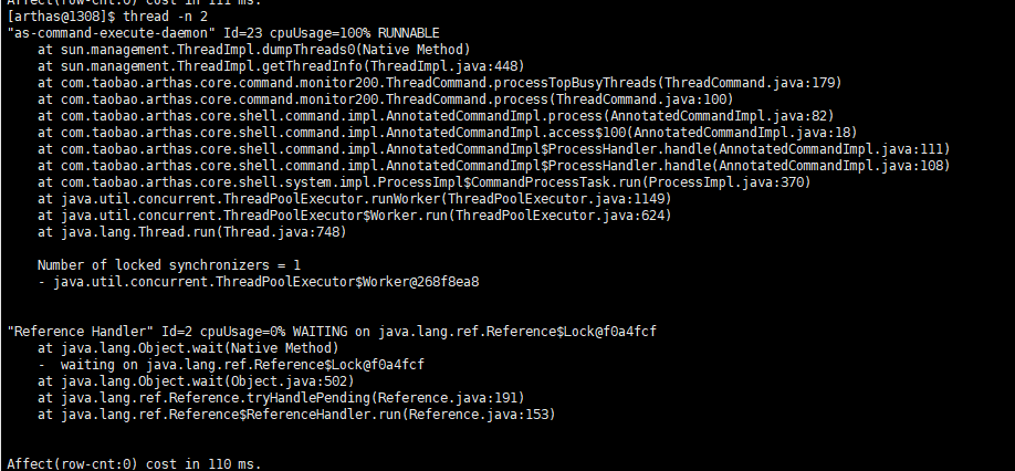 JVM分析工具---Arthas(阿尔萨斯)_arthas dashboard详解-CSDN博客