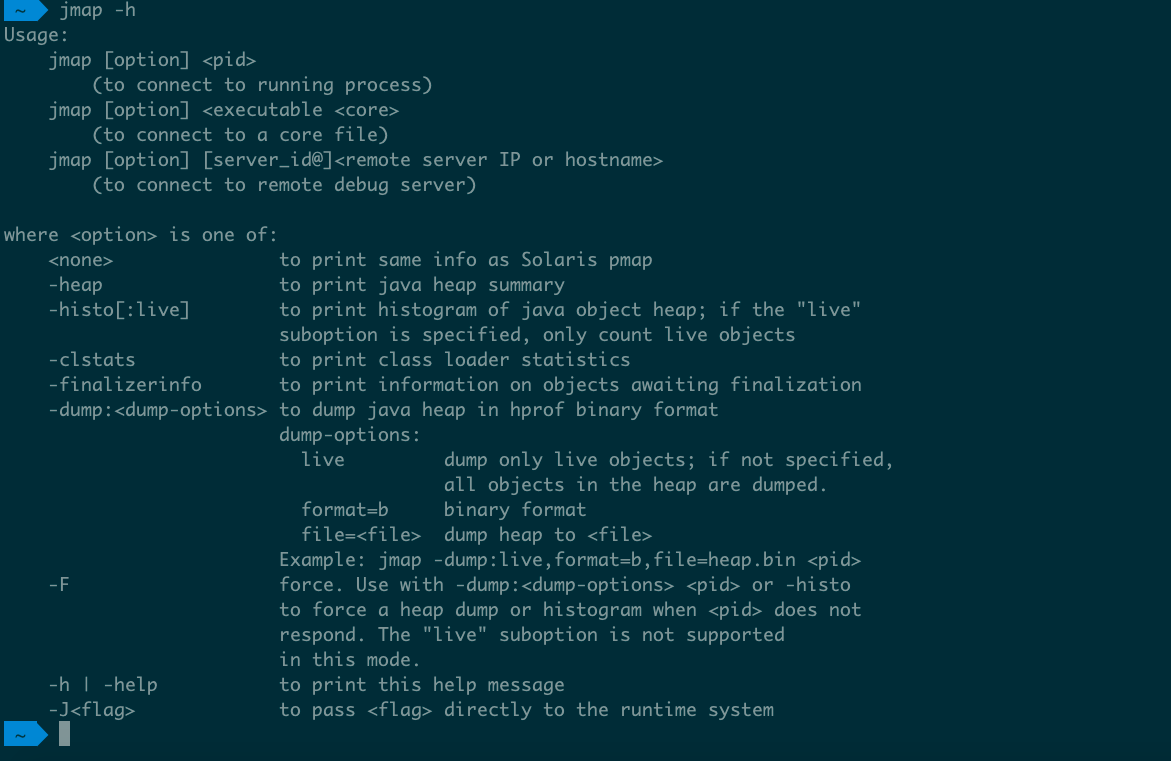 Java内存映像工具jmap及虚拟机堆转储快照分析工具jhat_jmap -dump:format_猿人小郑的博客-CSDN博客