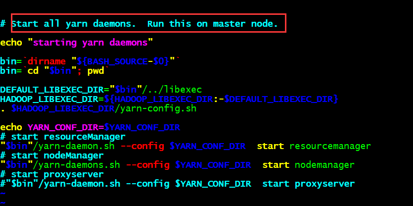 执行start-yarn.sh脚本，NodeManager都启动成功，ResourceManager没有启动_配置完yarn高可用后启动start-yarn.sh 没有 ...