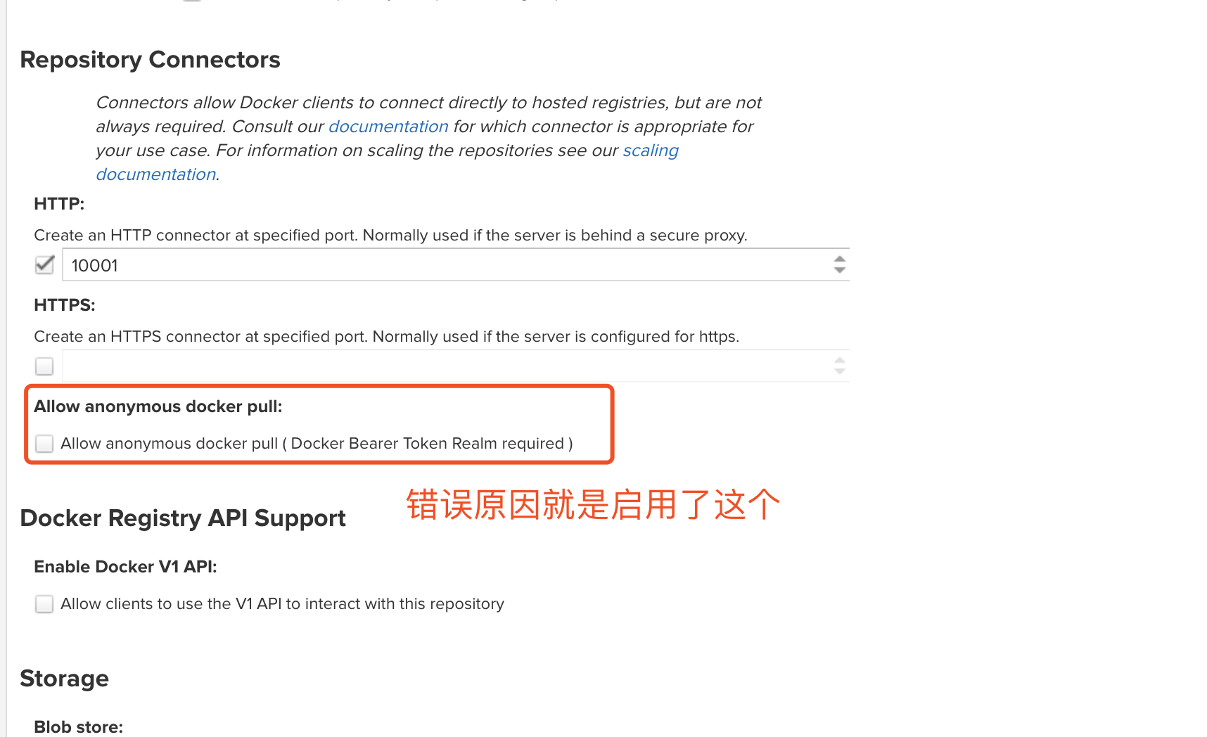 Docker配置私有仓库Nexus3 登录报错 failed with status: 401 Unauthorized_docker login failed with status ...
