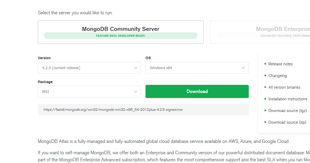 Mongoose的下载、安装以及启动一条龙服务,包你满意mongoose下载 Csdn博客