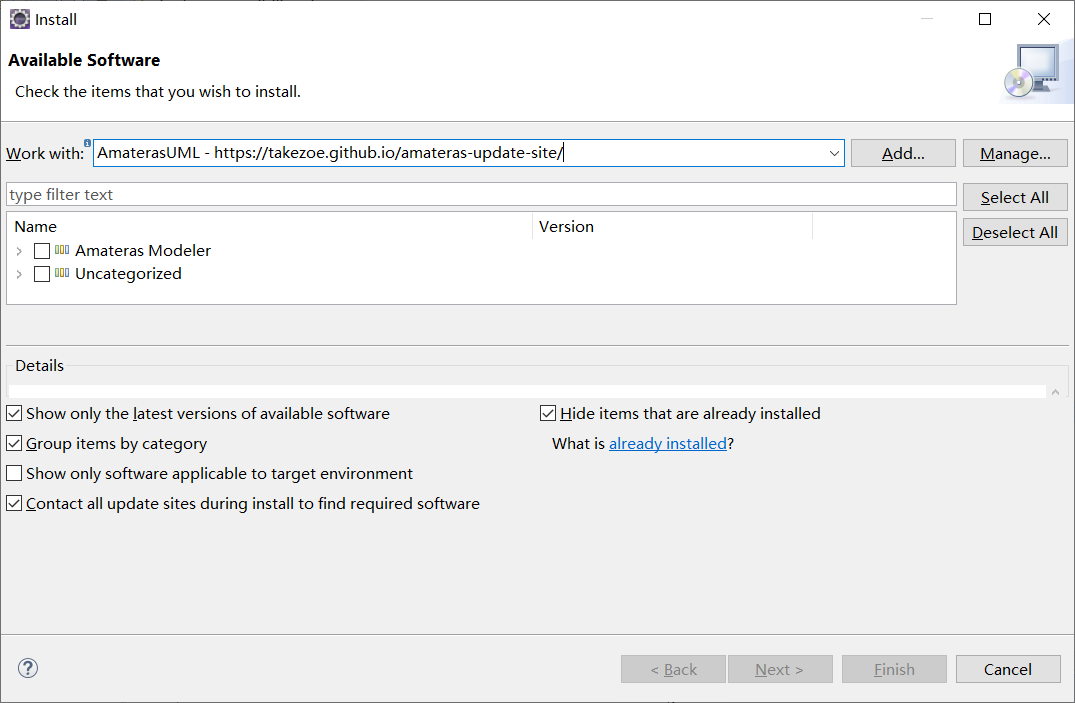 Eclipse安装和使用amaterasuml插件 Csdn博客