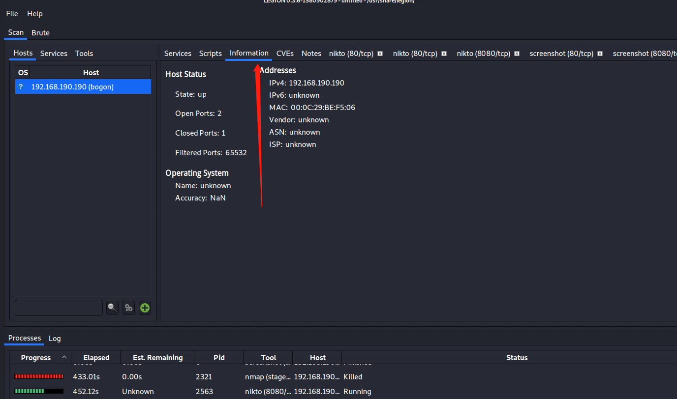 legion--一款开源，易用，扩展性强的半自动化渗透测试工具_kali legion-CSDN博客