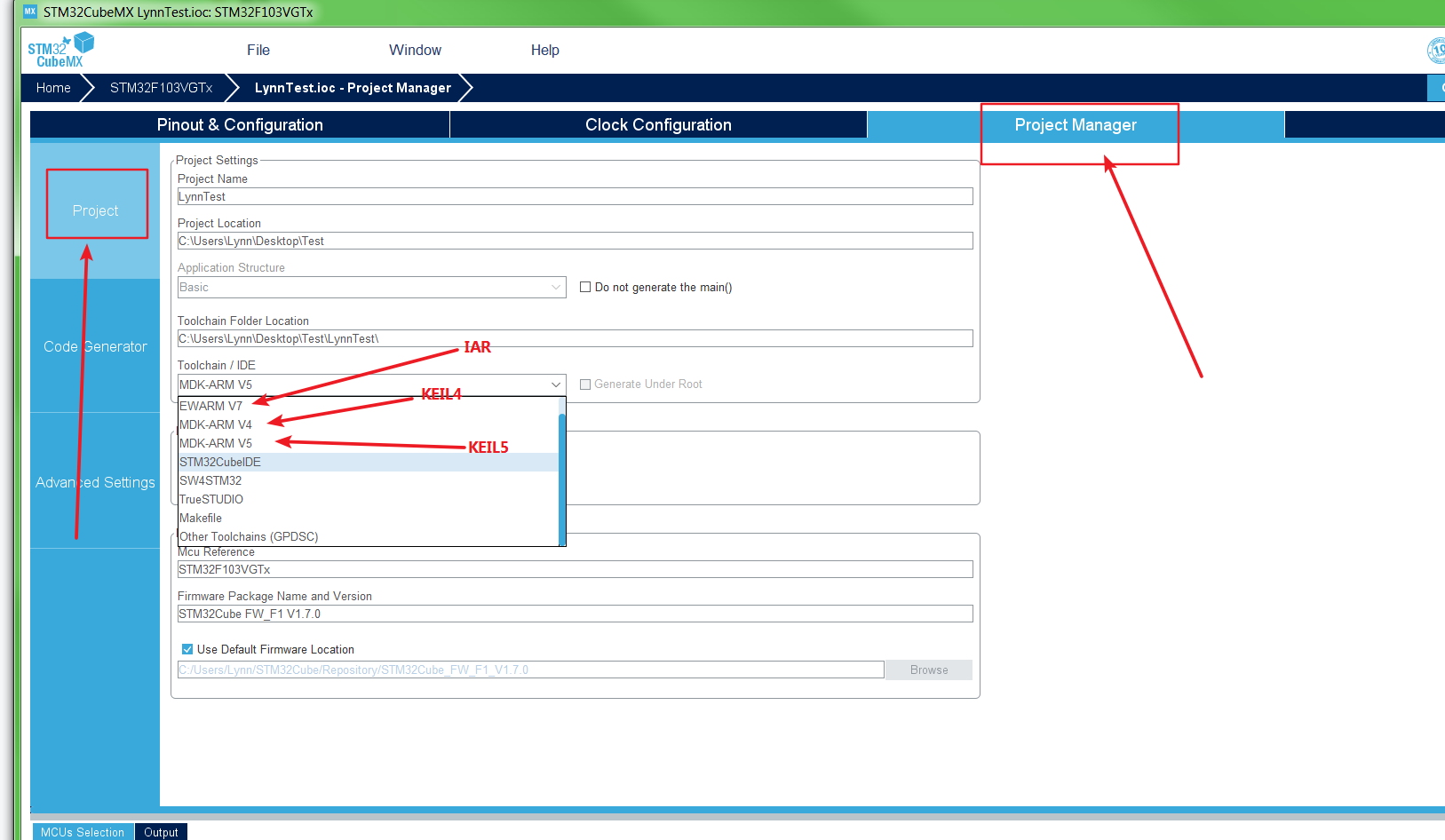 CubeMX生成工程_cube mx 生成ide-CSDN博客