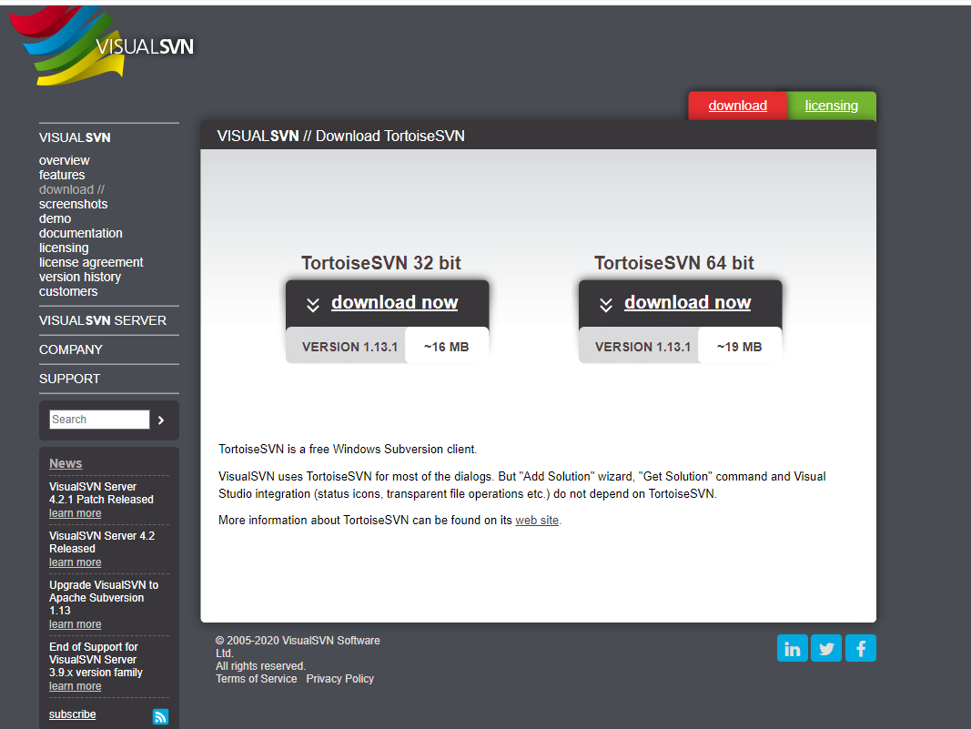 【SVN】安装 TortoiseSVN 步骤（汉化）_tortoisesvn 1.14.5官网-CSDN博客