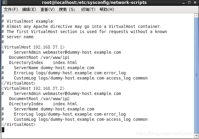 虚拟机 Linux 中安装与配置apache服务器 Linux在虚拟机上搭建apache服务器 Csdn博客