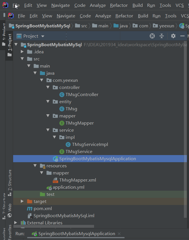 Springboot入门：springbootmysqlmybatis初级含项目结构springbootmybatismysql架构图 Csdn博客