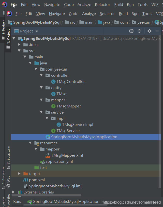 Springboot入门:springbootmysqlmybatis初级含项目结构springbootmybatismysql架构图 Csdn博客